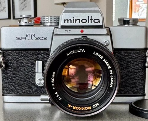 Minolta SRT 202 Camera & Lens - Original 35mm | eBay