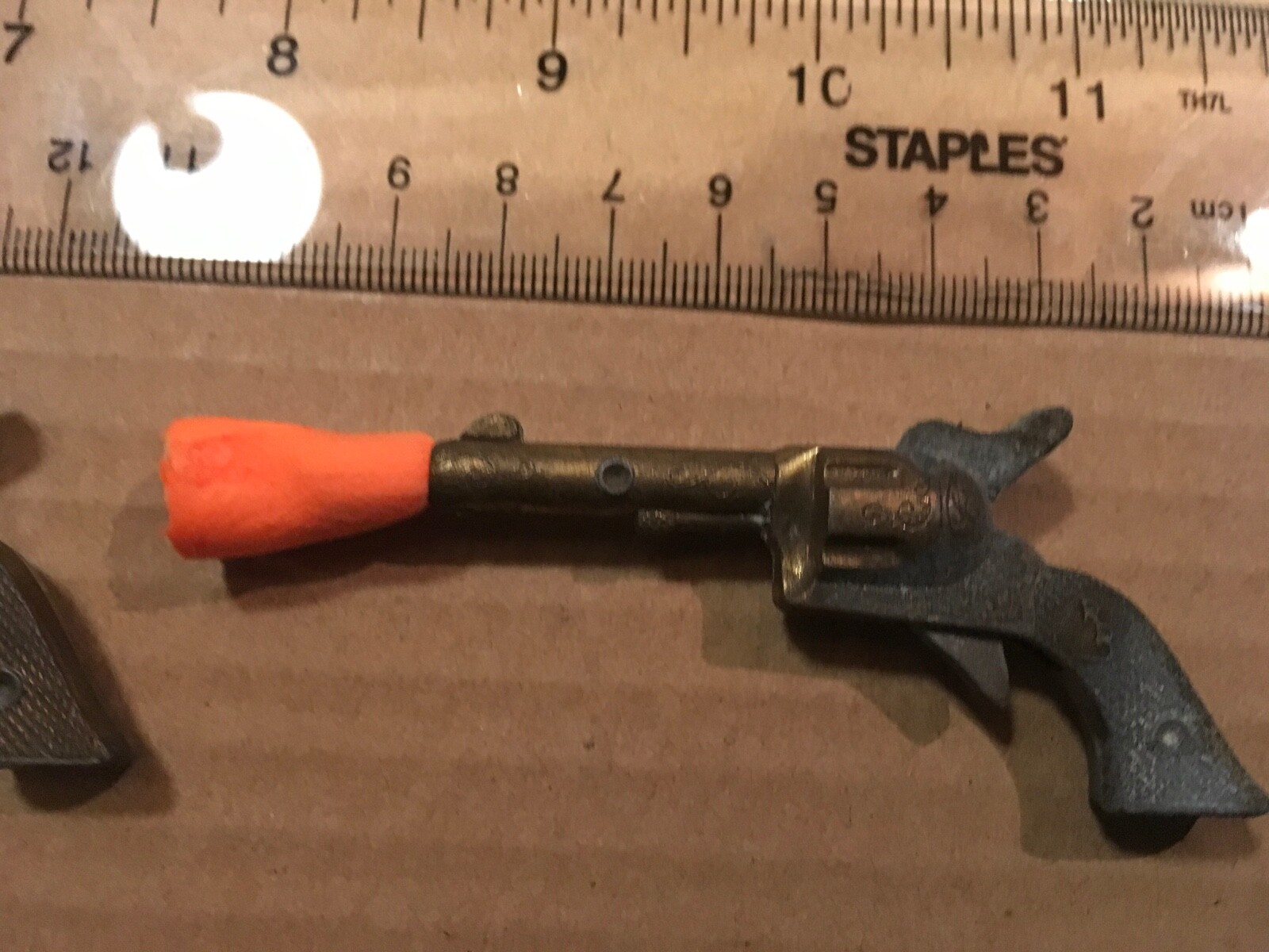 3 - RARE Vintage Roy Rogers TUCK A WAY GUN Tiny Works Cap Toy 1950's ...