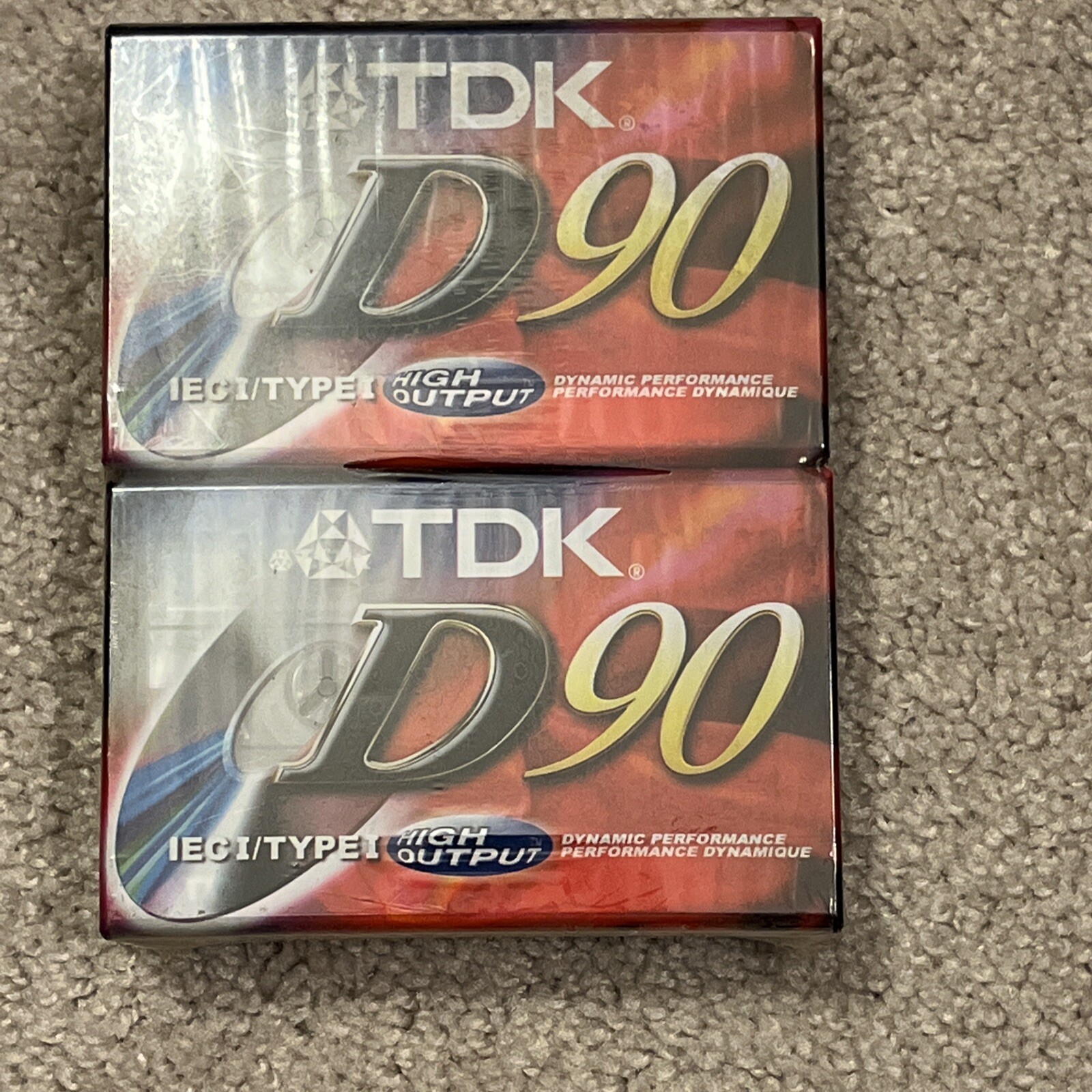 TDK 4 Pack Blank Cassette Tapes D90 Superior Normal Bias Audio SEALED ...