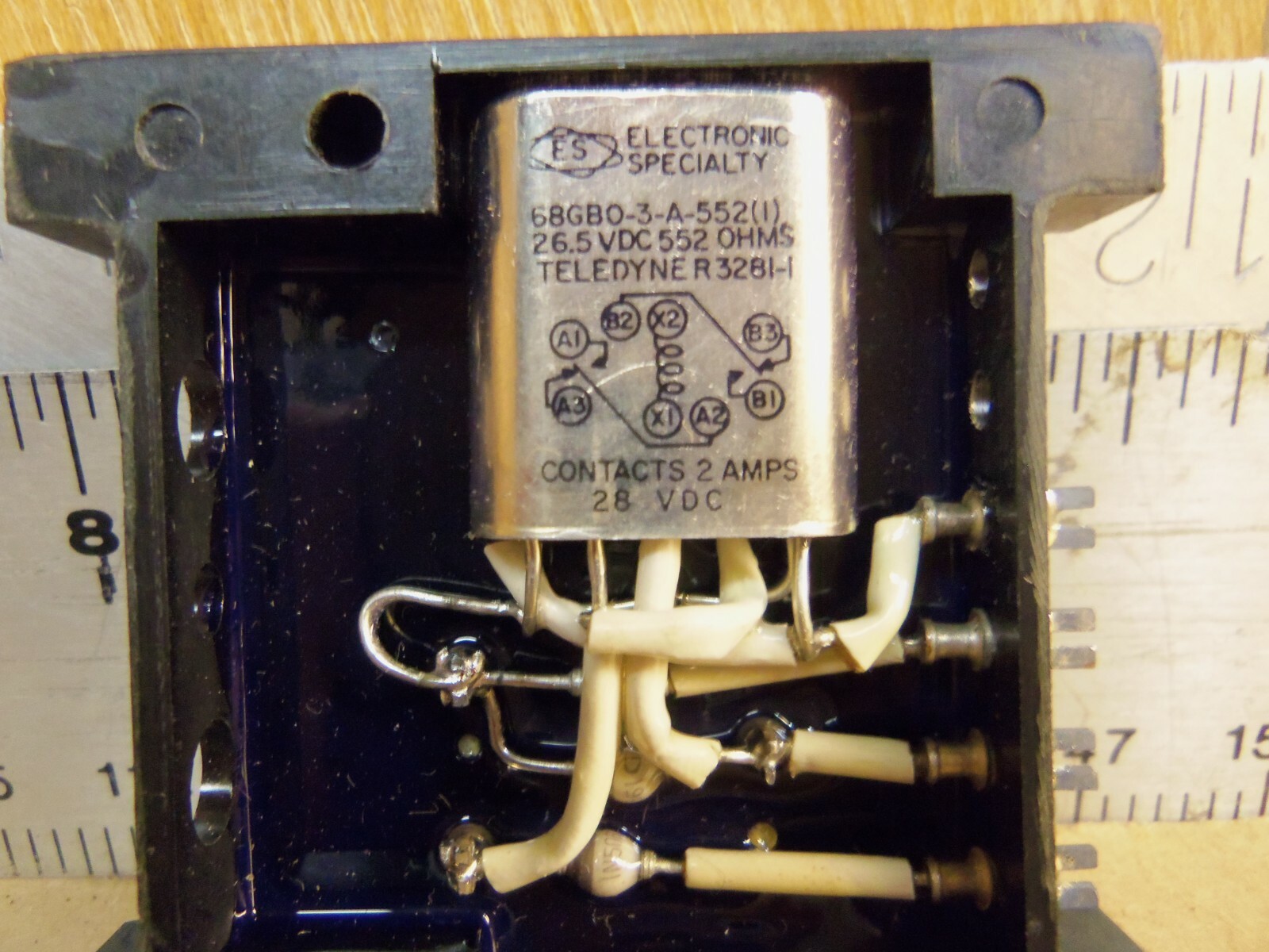 Teledyne Controls - Capsule Assembly for B52 - P/N: R1388 (NOS) | eBay