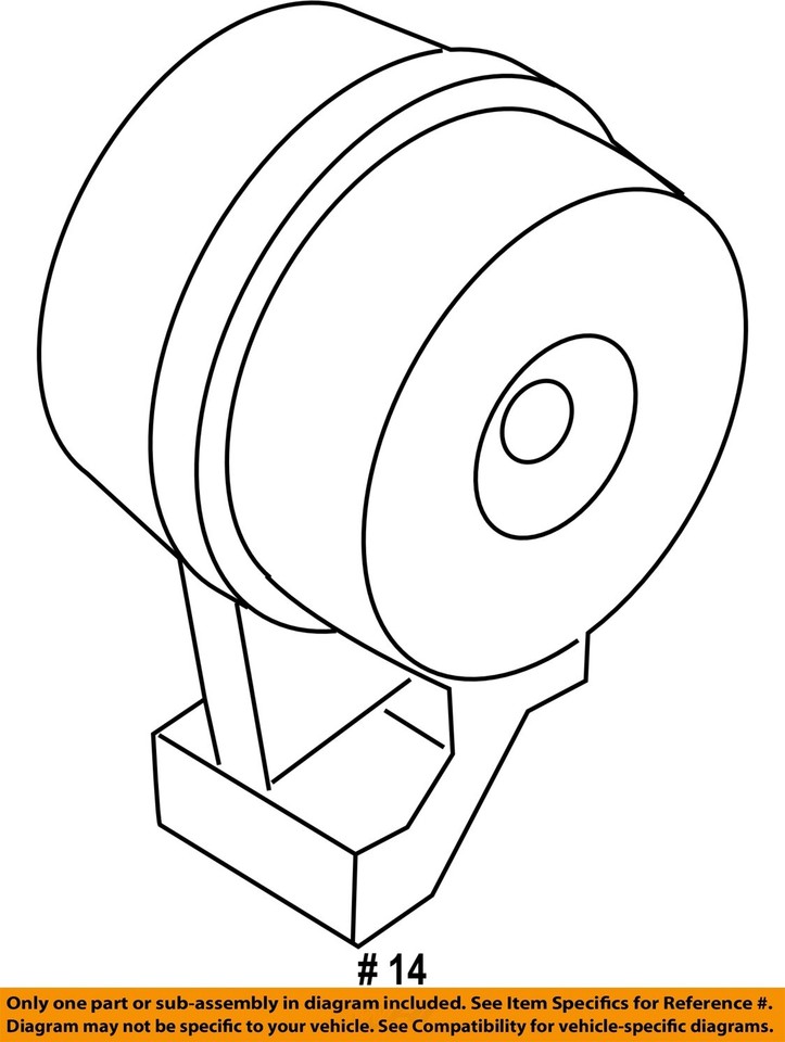 FORD OEM 17-23 Transit-150 Rear Axle-Axle Housing Damper JK4Z5A669A | eBay