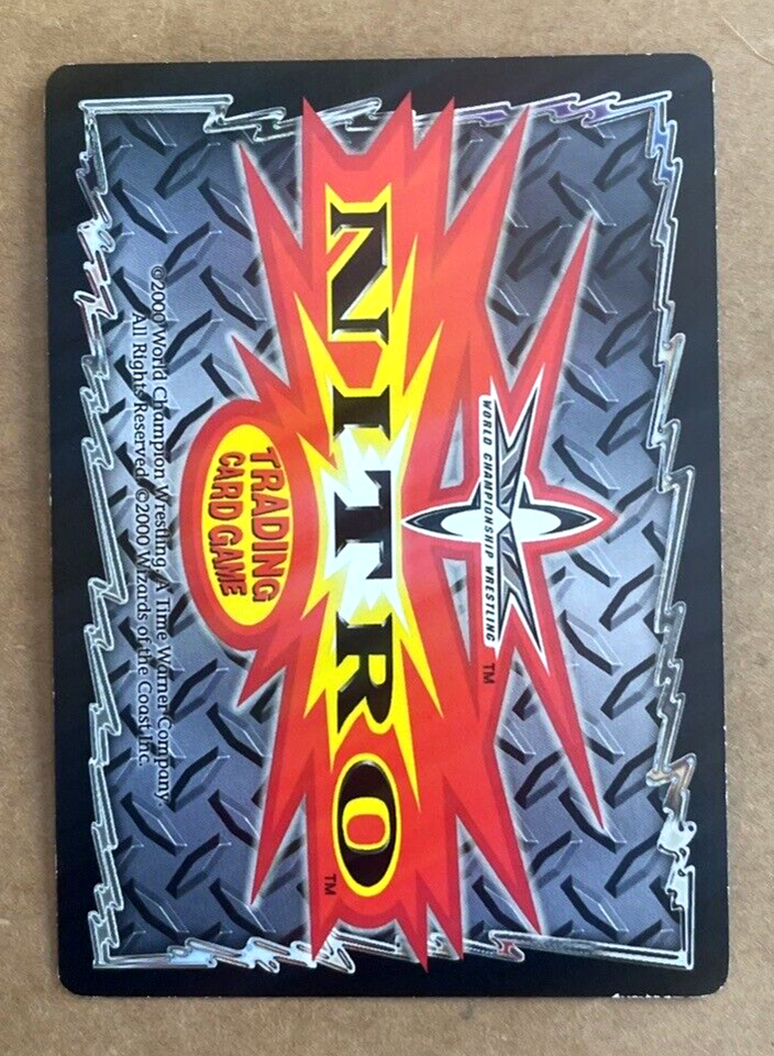 2000 WCW Nitro Trading Card Game Move Ric Flair Chop VINTAGE Nrt-Mt | eBay