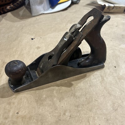 Antique Sandusky Tool Co. 8” By 2” Corrugated Bottom Hand Plane Good ...