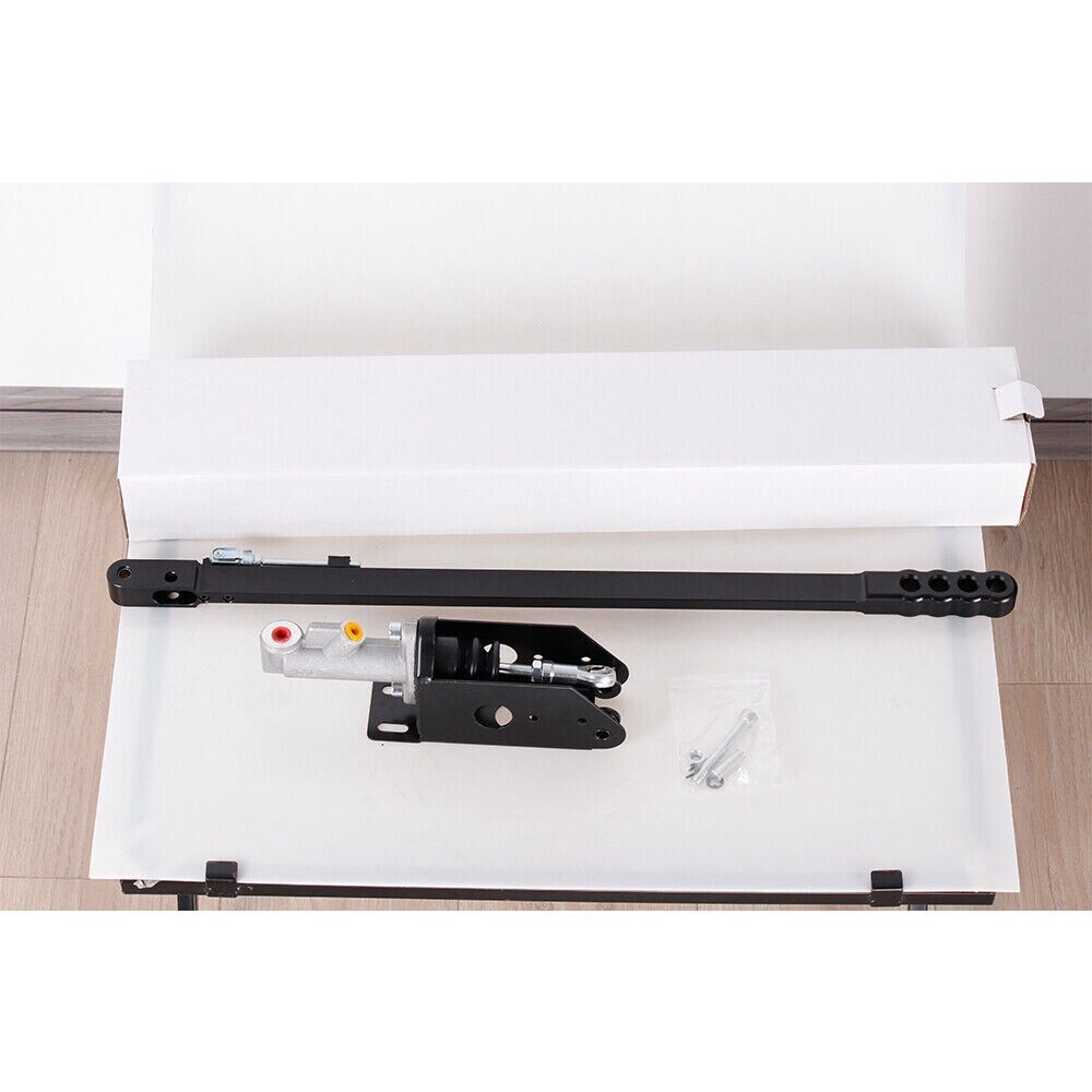 25" Aluminum Drift Hydro E-Brake Racing Hydraulic Handbrake Long Arm ...