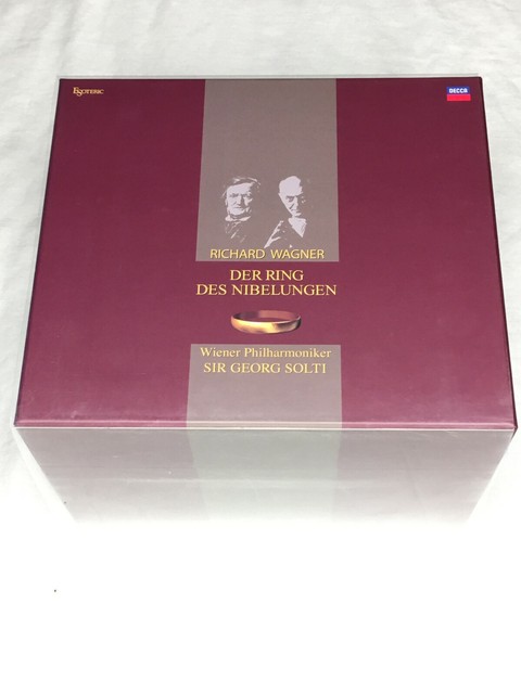 Esoteric SACD Essd-90021 35 15discs Wagner Der Ring VPO Solti All Discs ...