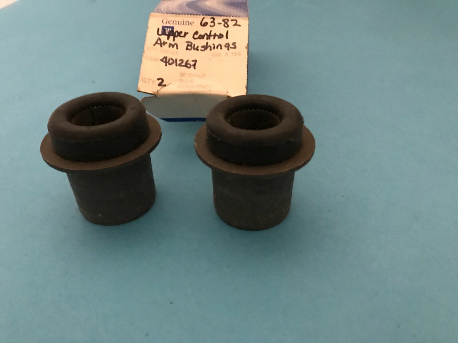 4 NOS GM Upper Control Arm Bushings Corvette Camaro Chevelle Nova ...