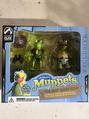 Palisades Muppets Scout Leader Kermit Green Frog | eBay