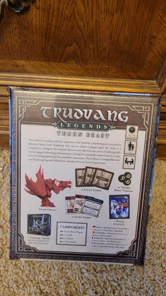 Trudvang Legends Thorn Beast Expansion BOARD GAME Kickstarter CMON NIB ...