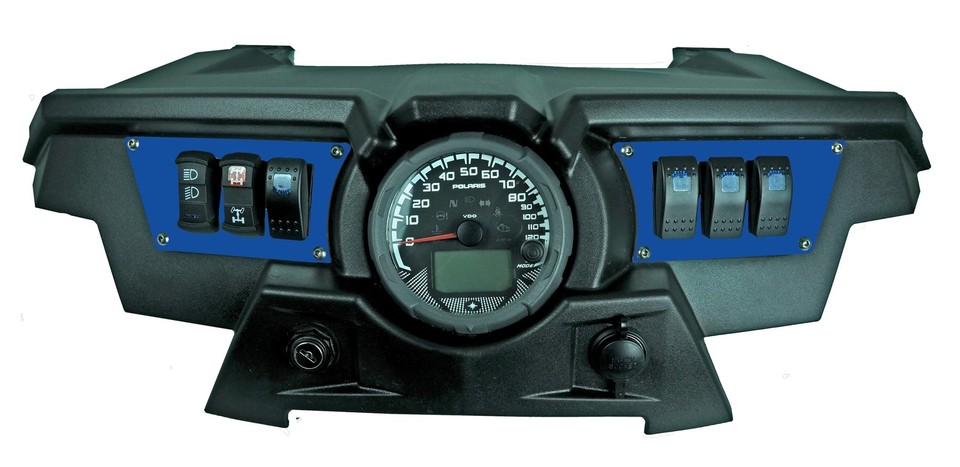 Polaris RZR XP 1000 Blue Dash Panel New Warranty USA MADE CUSTOM | eBay