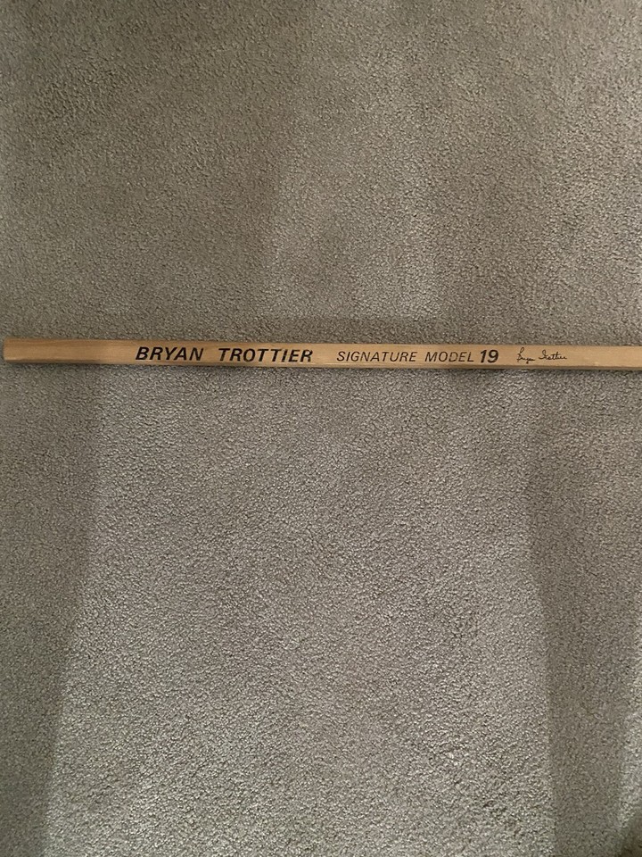 Vintage Bryan Trottier Signature Model 19 Street Hockey Stick Ex.Con ...