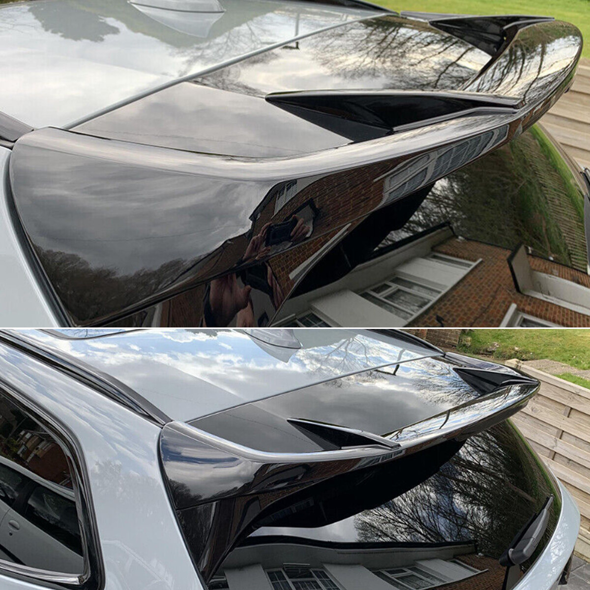 Gloss Black Rear Roof Spoiler Window Wing For BMW X3 M Sport X3 G01 ...