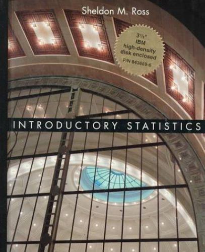 Probability and Statistics Ser.: Introductory Statistics IBM by Sheldon ...