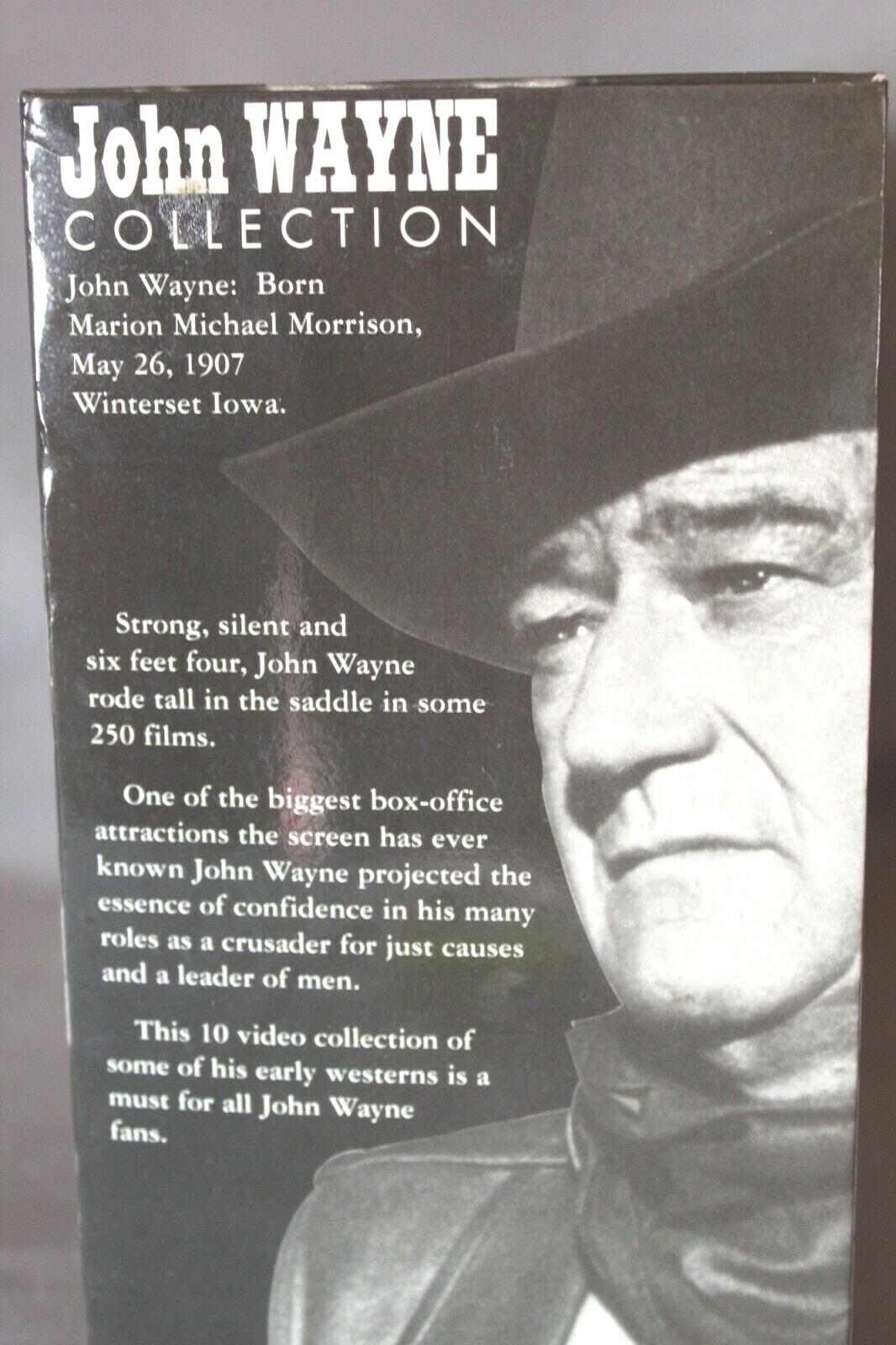 MADACY MUSIC GROUP INC. Vintage 1994 John Wayne Collection 10 Movies ...