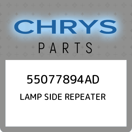 55077894AD Chrysler Lamp side repeater 55077894AD Genuine OEM Part for ...