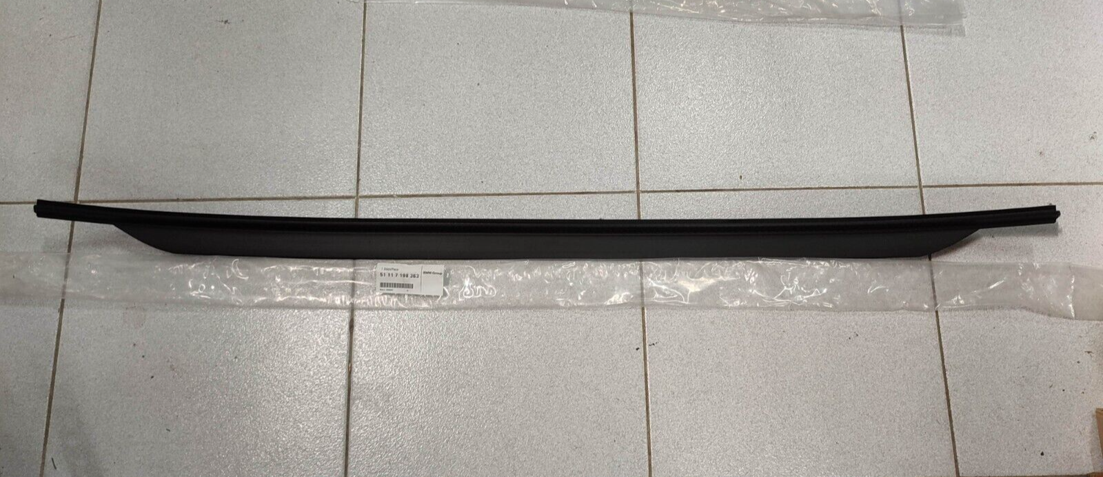 BMW E60 LCI-E61 LCI bumper lower spoiler front !!NEW!! !!GENUINE ...