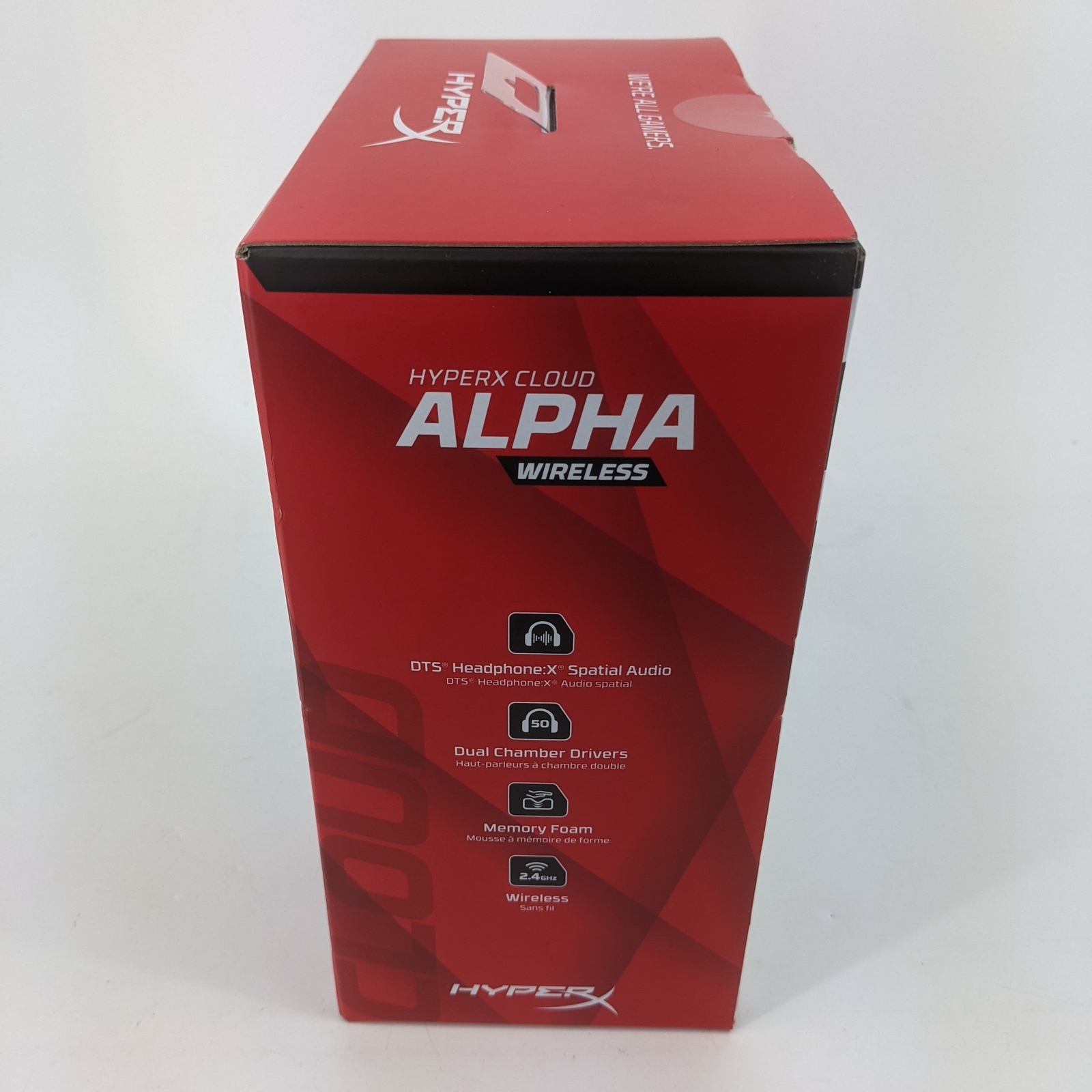 HyperX Cloud Alpha Wireless Gaming Headset Black/Red 4P5D4AA for sale ...