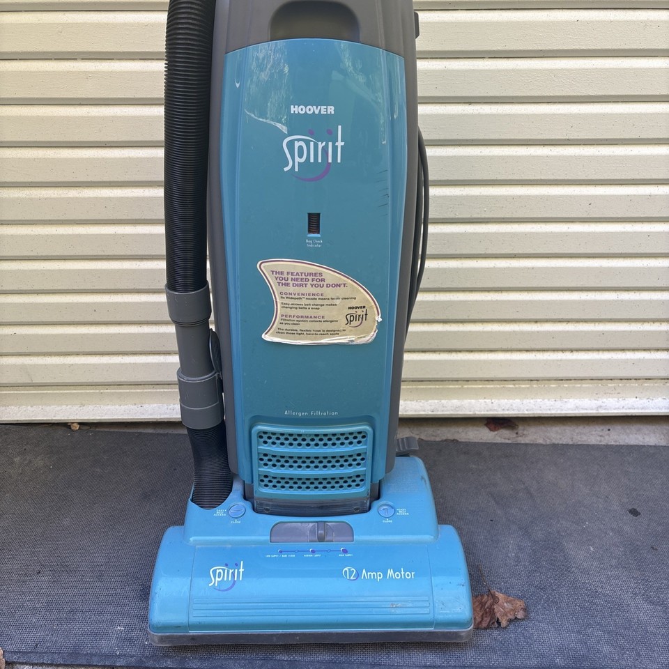 RARE Hoover Spirit Bagged Upright Vacuum Cleaner Model U5016-900 | eBay