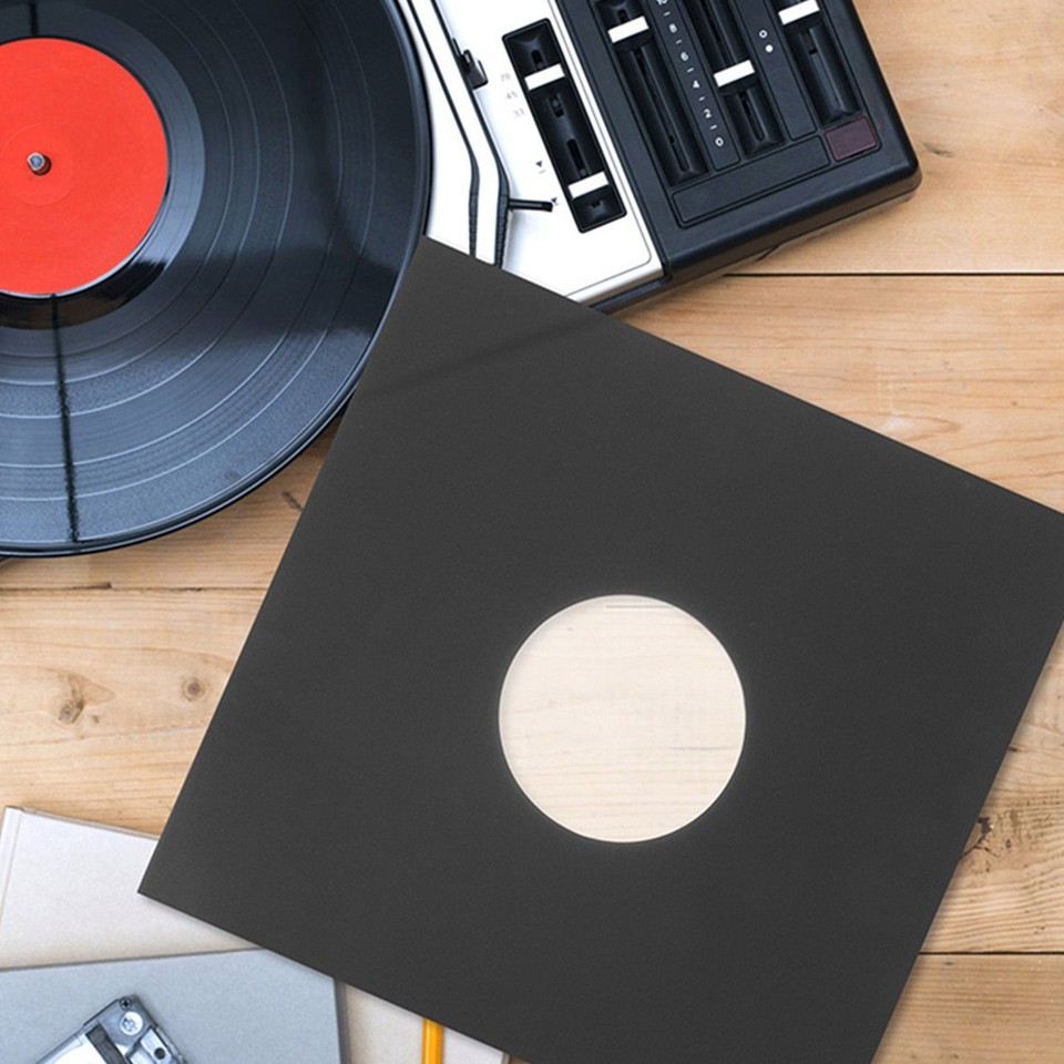 4 Pcs Vinyl Cover Sleeves Record Protective Album Jackets for Records ...