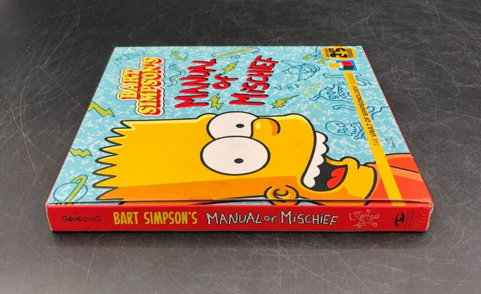 Bart Simpson's Manual of Mischief (Hardcover, Book) by Matt Groening ...