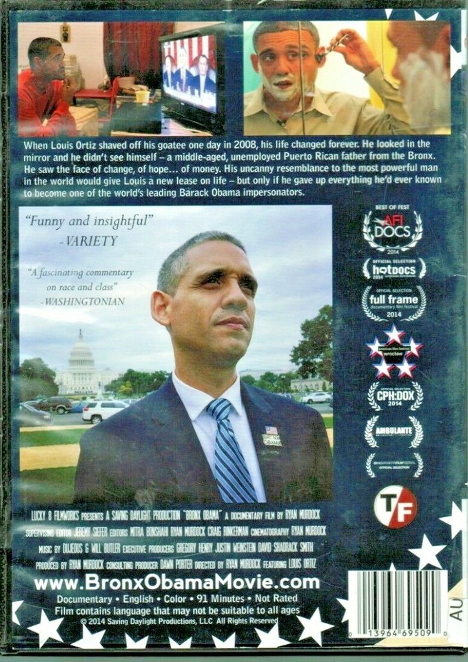 Bronx Obama DVD, 2015 13964695090| eBay