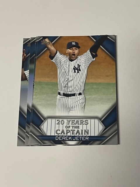2020 Topps Derek Jeter 20 Years of the Captain Singles You Pick | eBay