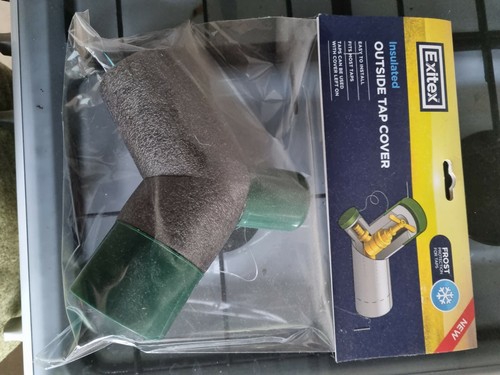 Exitex Insulated Outside Garden Tap Cover Winter Outdoor Frost ...