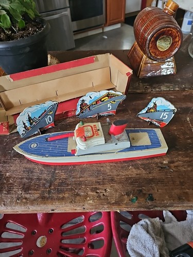 Vintage Wooden Keystone Radar Rocket Ship With Targets | eBay
