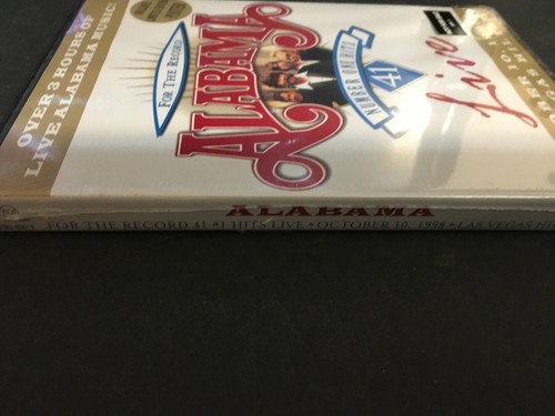 Alabama: For the Record - 41 Number One Hits Live (DVD, 1999) for sale ...