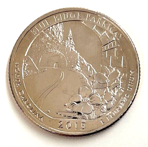 Blue Ridge 2015 S Silver Proof National Park Quarter | eBay