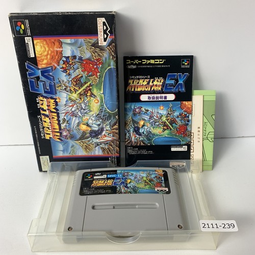 SNES Super Robot Taisen EX Boxed Working NTSC-J Japan 2111-239 ' | eBay ...