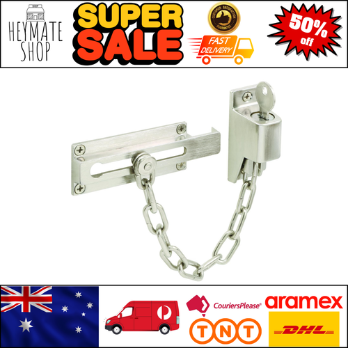 Prime-Line Products U 11093 Keyed Diecast Chain Door Guard, 3-1/4 ...