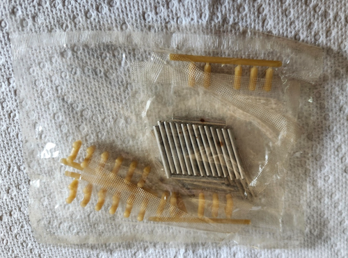 Vintage Aurora Model Motoring Slot Car Track Pins & Clips Still Sealed ...