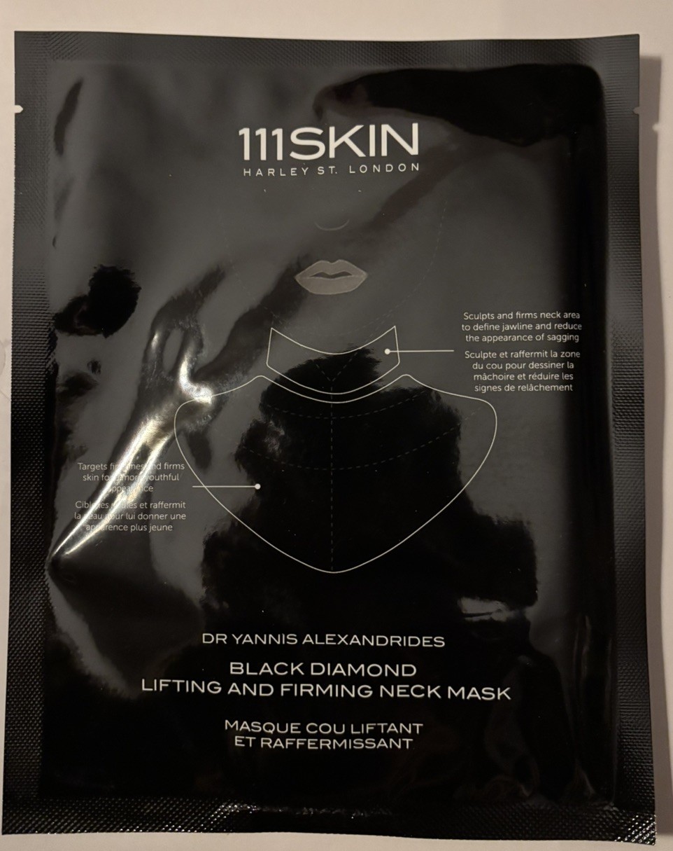 111Skin Black Diamond Lifting And Firming Neck Mask x2, | eBay UK