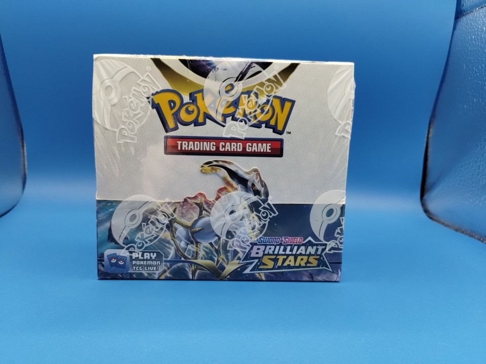 Pokemon SWSH Brilliant Stars Sealed Booster Boxes Authentic Card Game ...