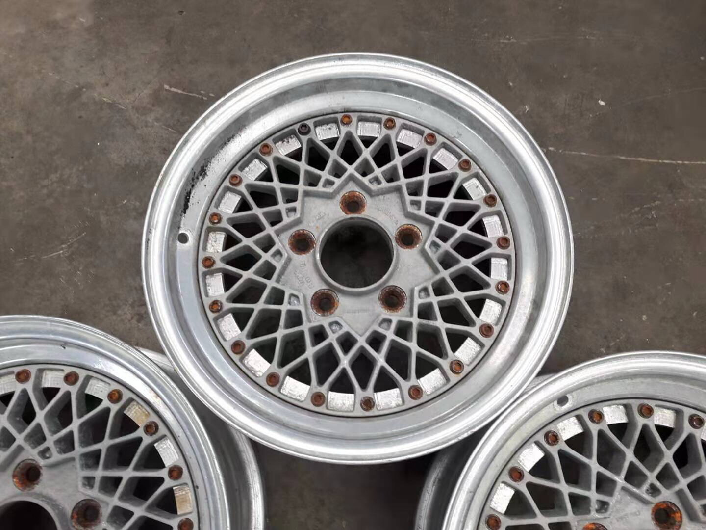 JDM Rays Engineering VOLK Mesh 14" rim wheels for S130 Z31 datsun ...