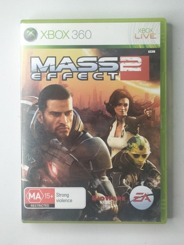 Mass Effect 2 Microsoft Xbox 360 Game PAL MA15+ - 2 Discs - Free ...
