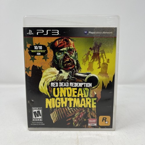 Red Dead Redemption: Undead Nightmare Sony PlayStation 3 PS3 No Manual ...