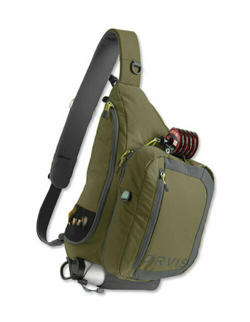 Orvis Safe Passage Guide Sling Pack-olive Grey Fly Fishing for sale ...