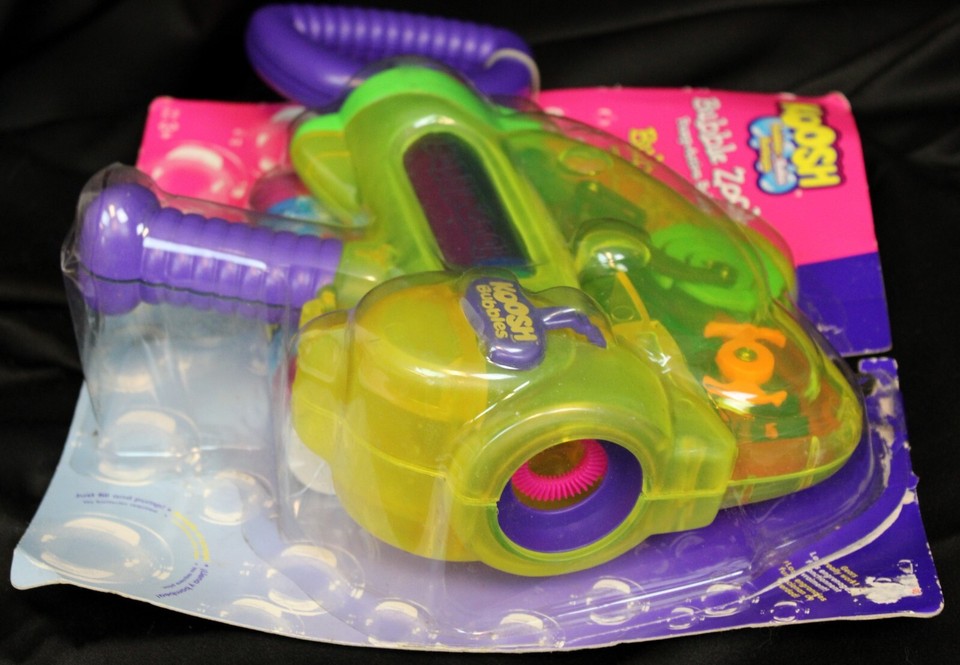 Vtg 90s Koosh Bubble Toy Gun Bazooka Pump Action Gears Solution Kids | eBay