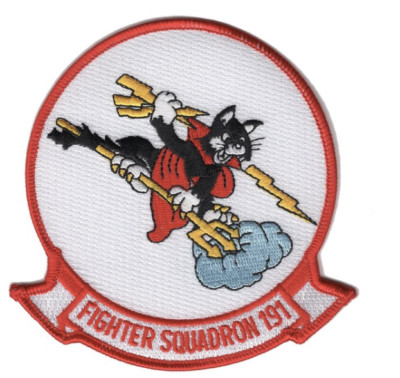 4.5" NAVY VF-191 SATANS KITTEN FIGHTER SQUADRON EMBROIDERED PATCH | eBay