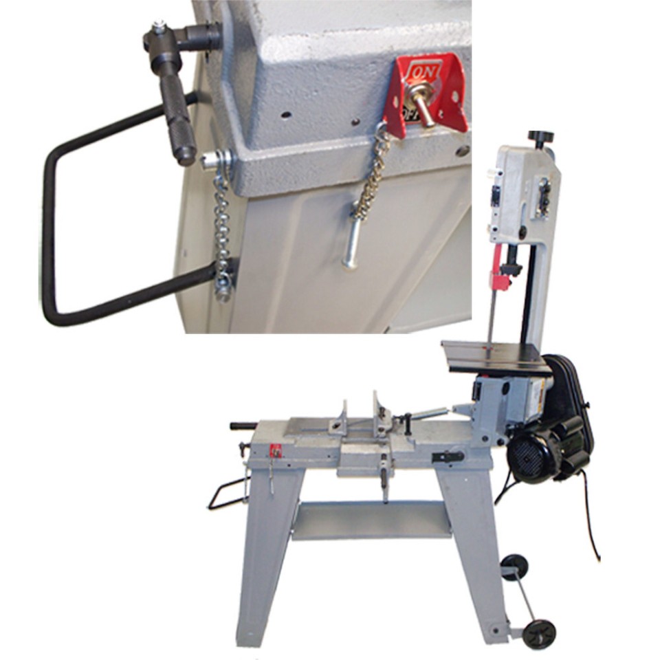 Metal Cutting Horizontal Vertical Band Saw 4-1/2" Round 4"x 6 ...