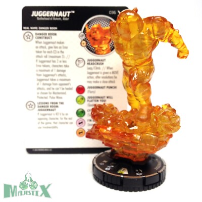 Heroclix X-Men: X of Swords set Juggernaut #036 Rare figure w/card! | eBay