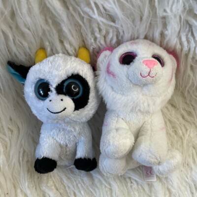 Ty Beanie Boo & VelveTy Daisy The Cow & Tabor The Tiger | eBay