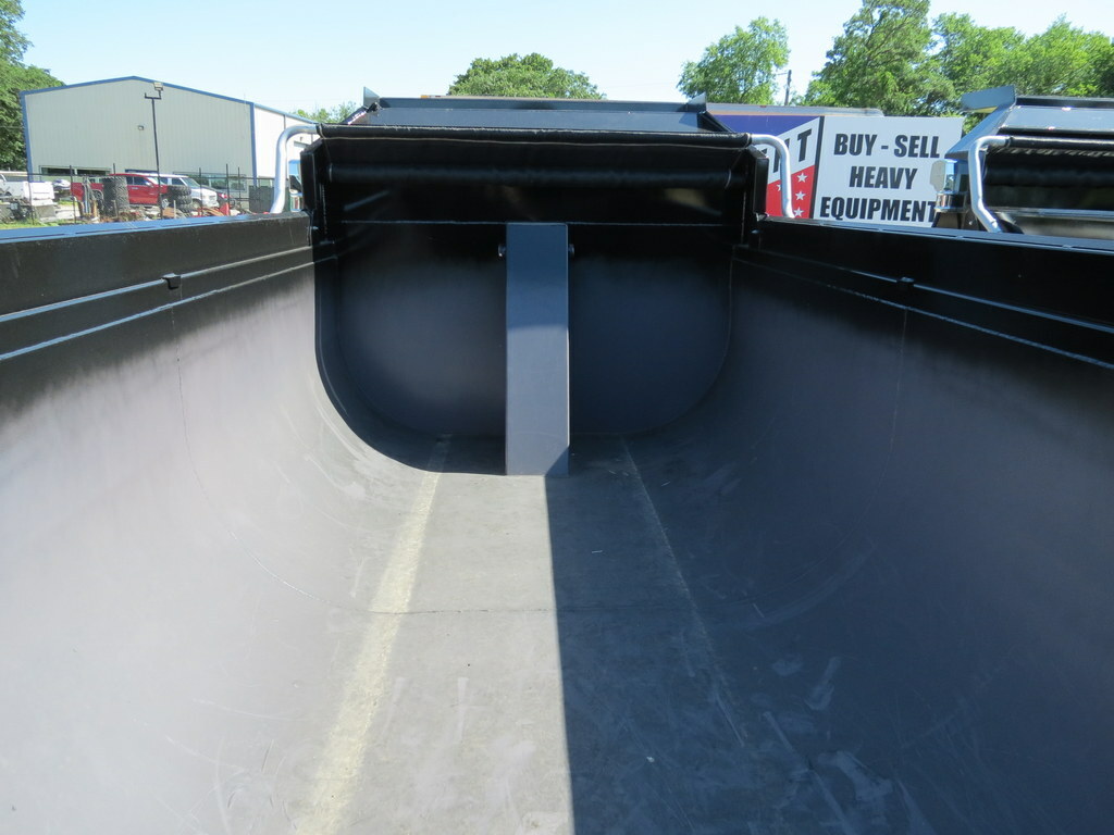 NEW 14' ELLIPTICAL DUMP BODY HARDOX AR450 1/4 GAUGE PNEUMATIC TAILGATE ...