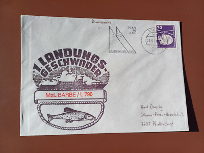 Bundeswehr-Marine: MzL Barbe /L790, 1.Landungsgeschwader, Kiel 1978 | eBay