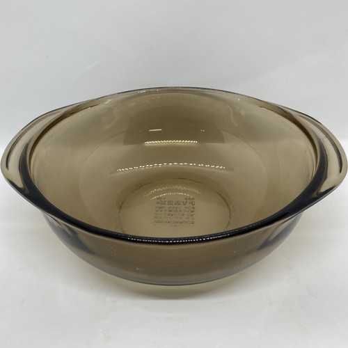 Vintage Amber Pyrex Visions #O23 1.5 Liter Casserole Dish Bowl Only No ...