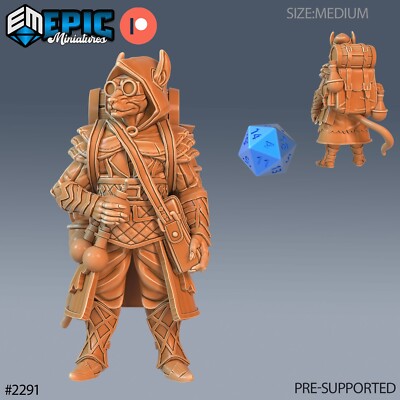Rat-Folk Alchemist A | Epic Miniatures | RPG D&D Pathfinder Wargaming ...