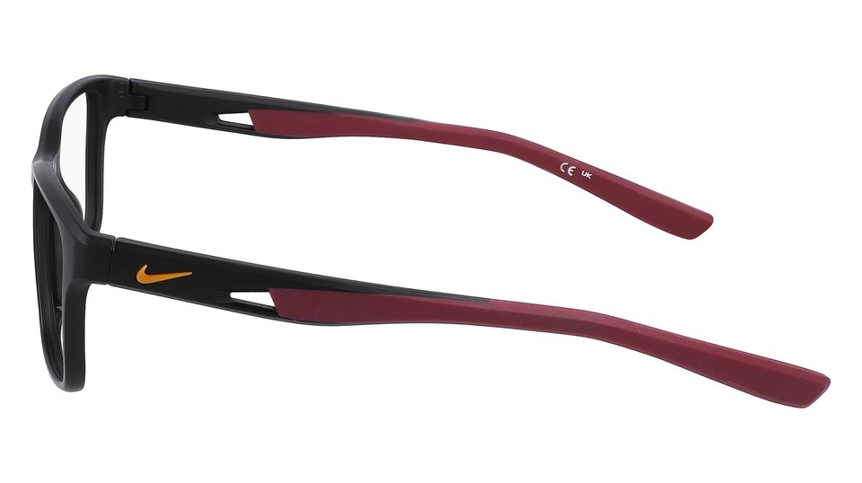 New Nike NK-7014 002 Matte Black & Night Maroon Eyeglasses 55/17/145 | eBay