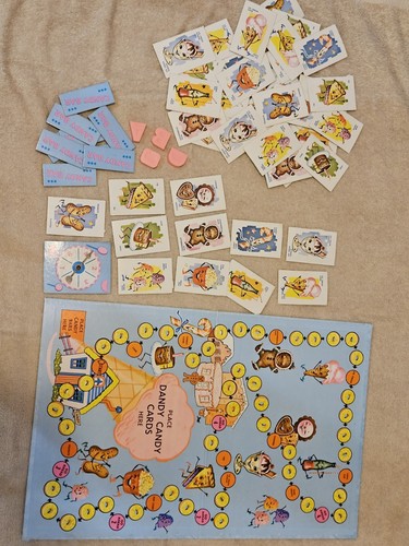 Vintage 1950s Built Rite The GOODIES Game Complete Board Game, ADORABLE ...