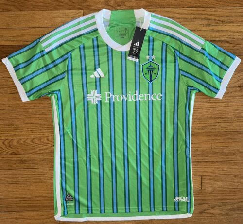 Seattle Sounders 2024 Authentic Home Kit Jersey Adidas Men's Medium NWT ...